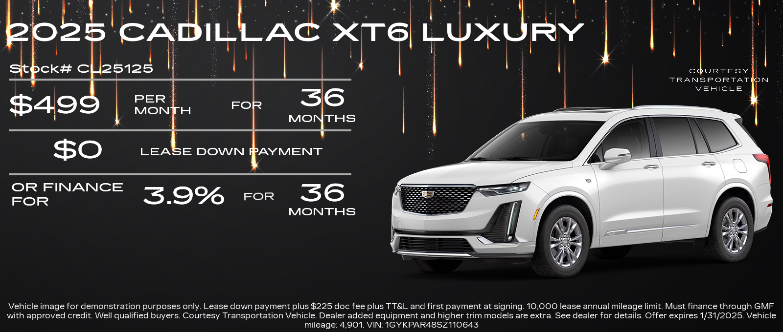 2025 Cadillac XT6 Luxury | Bayway Cadillac of The Woodlands Specials ...